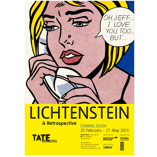 Roy Lichtenstein hace de Londres la capital del color – THE LIVING ...